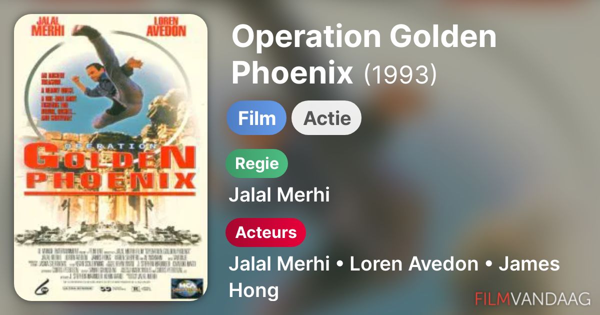 Operation Golden Phoenix (film, 1993) - FilmVandaag.nl