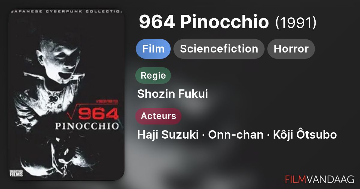 964 Pinocchio (film, 1991) - FilmVandaag.nl