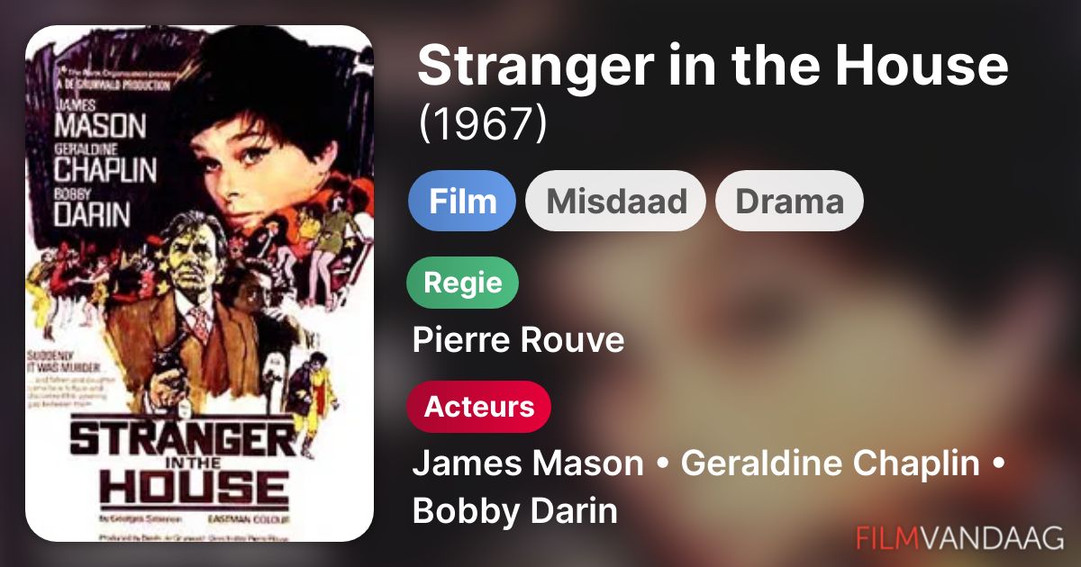 Stranger in the House (film, 1967) - FilmVandaag.nl