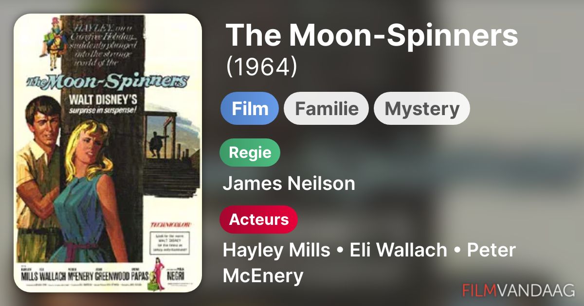 The Moon-Spinners (film, 1964) - FilmVandaag.nl