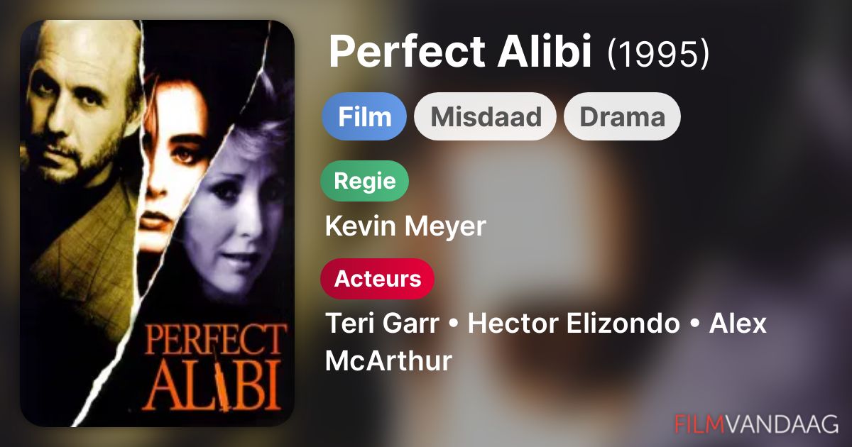 Perfect Alibi (film, 1995) - FilmVandaag.nl
