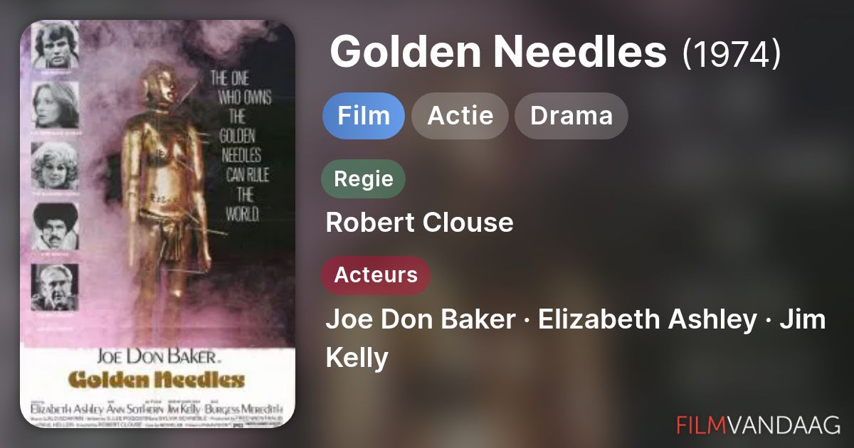 Golden Needles (film, 1974) - FilmVandaag.nl