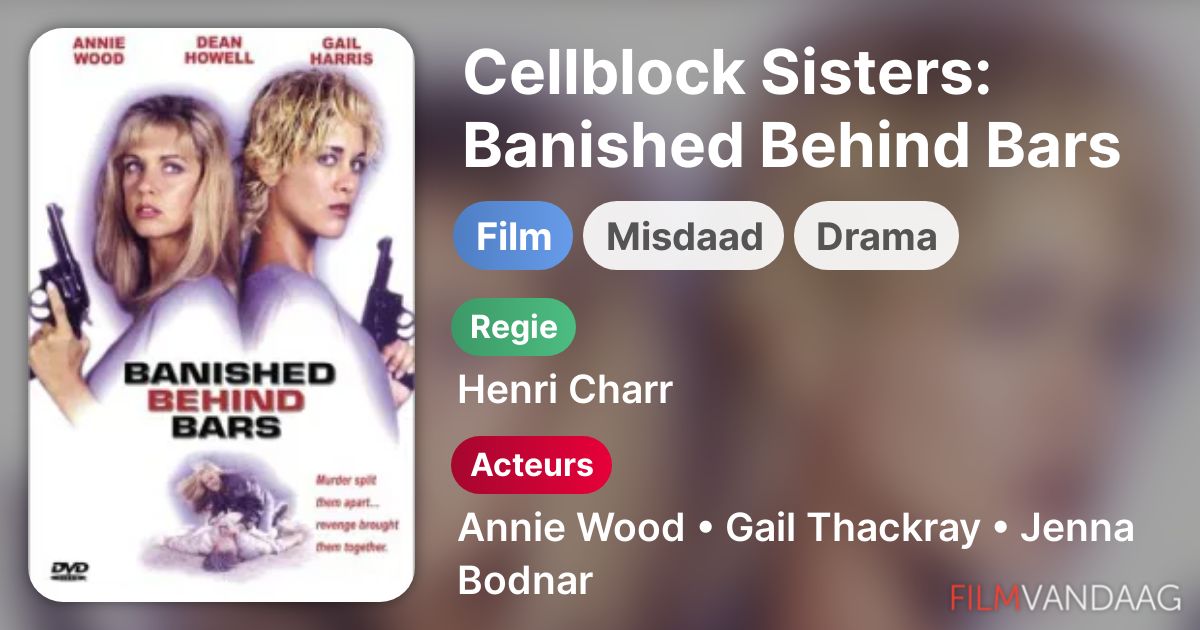 Cellblock Sisters: Banished Behind Bars (film, 1995) kopen op dvd of blu-ray - FilmVandaag.nl