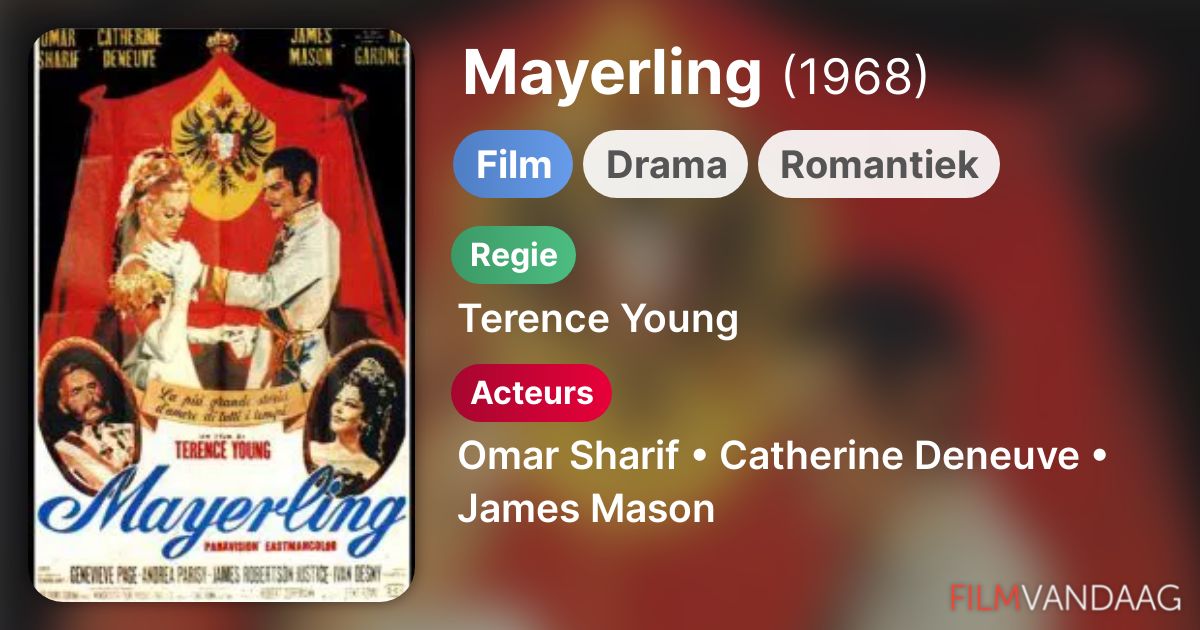 Mayerling (film, 1968) - FilmVandaag.nl