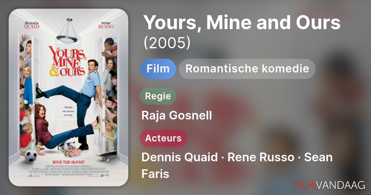 Yours, Mine and Ours (film, 2005) - FilmVandaag.nl