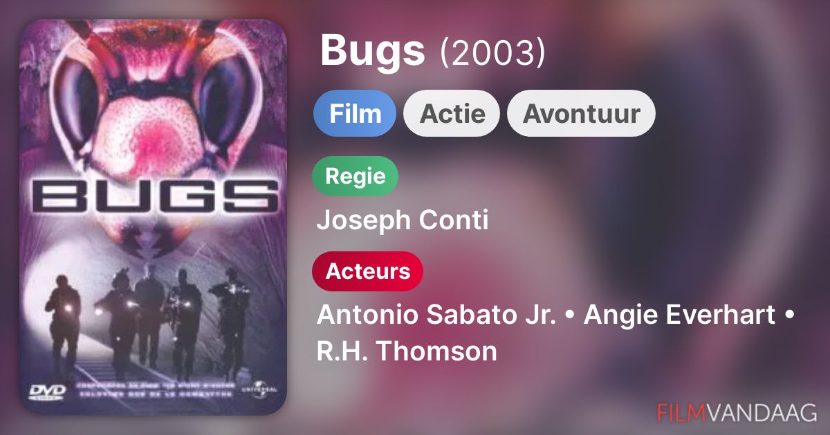 Bugs (film, 2003) - FilmVandaag.nl