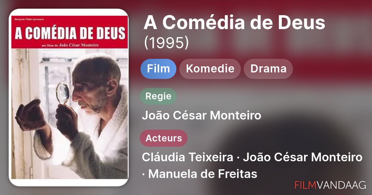 A Comédia de Deus (film, 1995) - FilmVandaag.nl