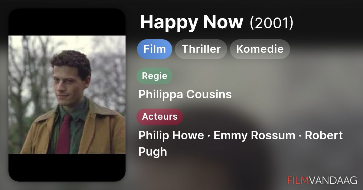 Happy Now (film, 2001) - FilmVandaag.nl