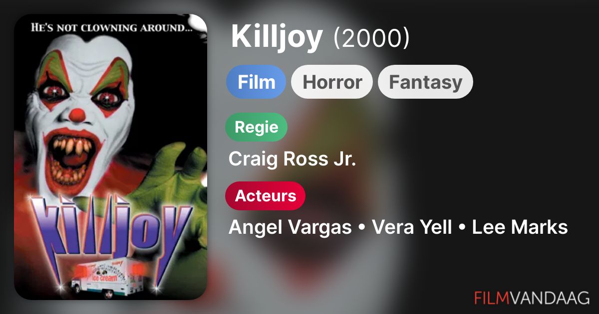 Killjoy (film, 2000) - FilmVandaag.nl