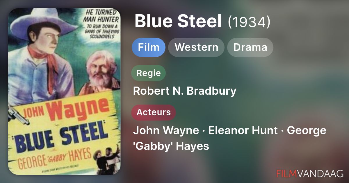 Blue Steel (film, 1934) - FilmVandaag.nl