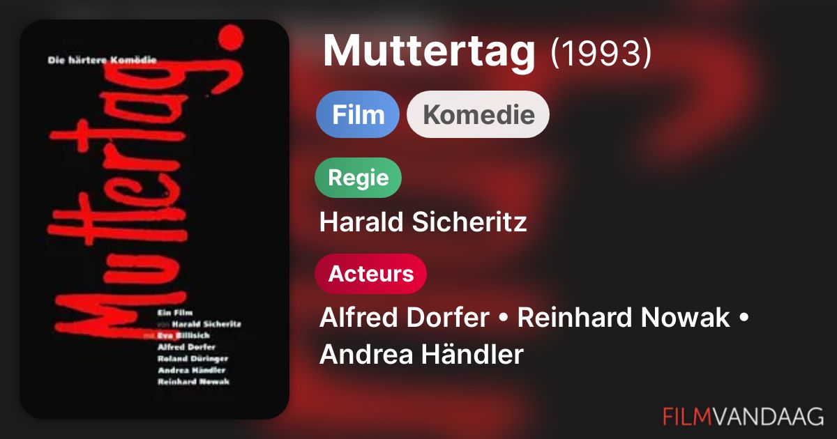Muttertag (film, 1993) - FilmVandaag.nl