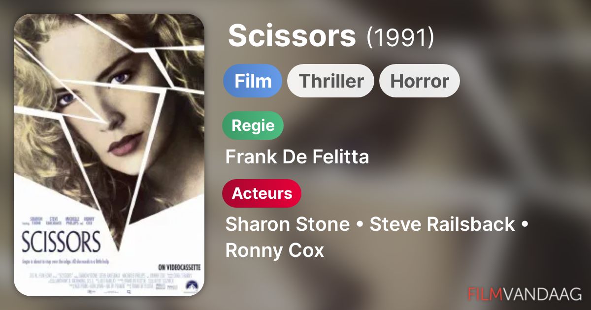 Scissors (film, 1991) - FilmVandaag.nl
