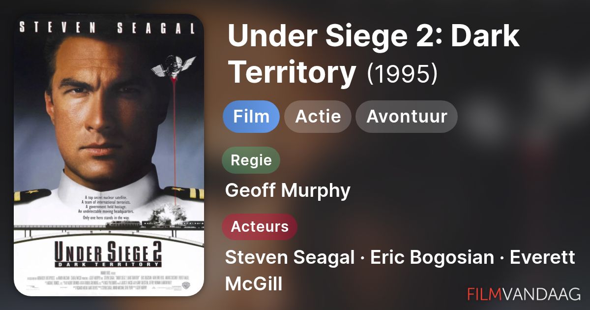 Under Siege 2 Dark Territory Film 1995 Filmvandaagnl 7926