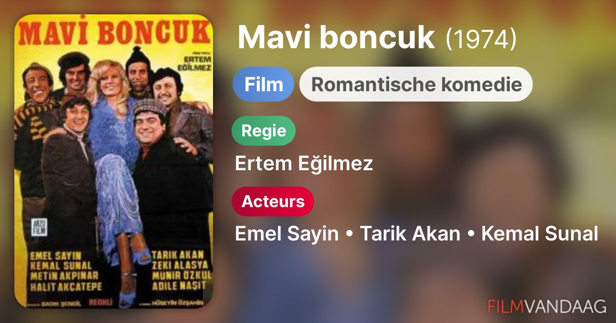 Mavi boncuk (film, 1974) - FilmVandaag.nl