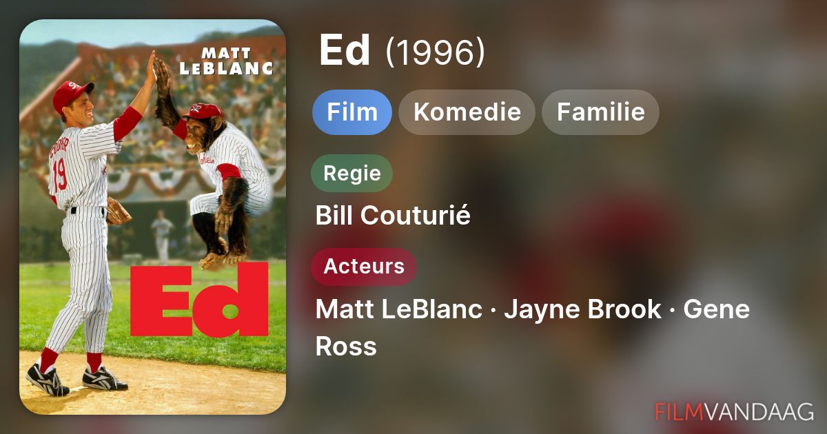 Ed (film, 1996) - FilmVandaag.nl