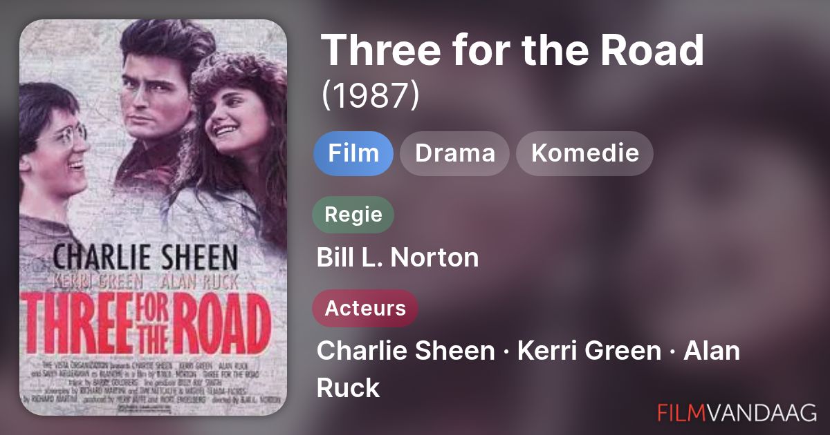 Three for the Road (film, 1987) - FilmVandaag.nl