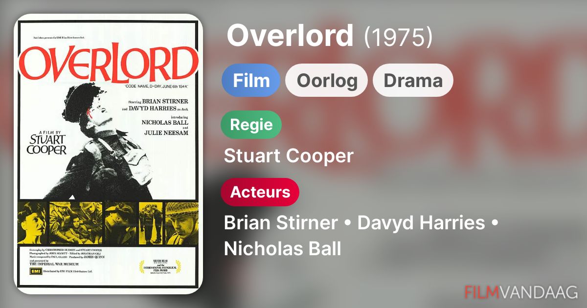 Overlord (film, 1975) - FilmVandaag.nl