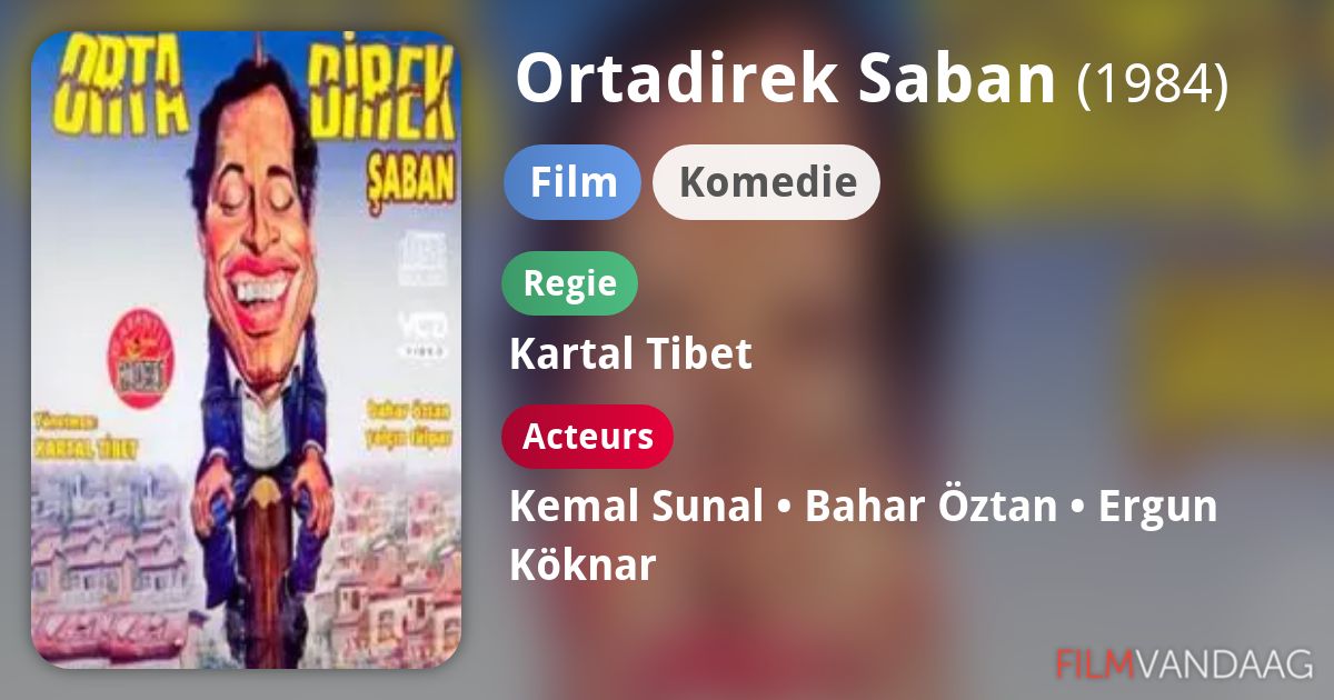 Ortadirek Saban (film, 1984) - FilmVandaag.nl