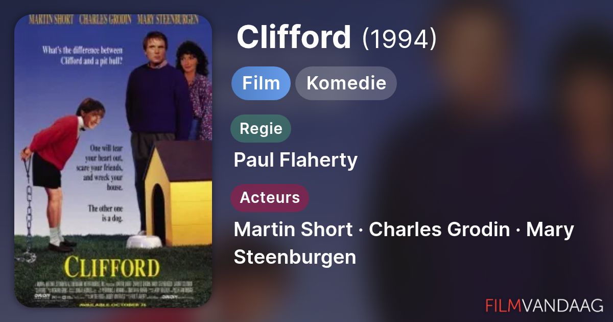 Clifford (film, 1994) - FilmVandaag.nl
