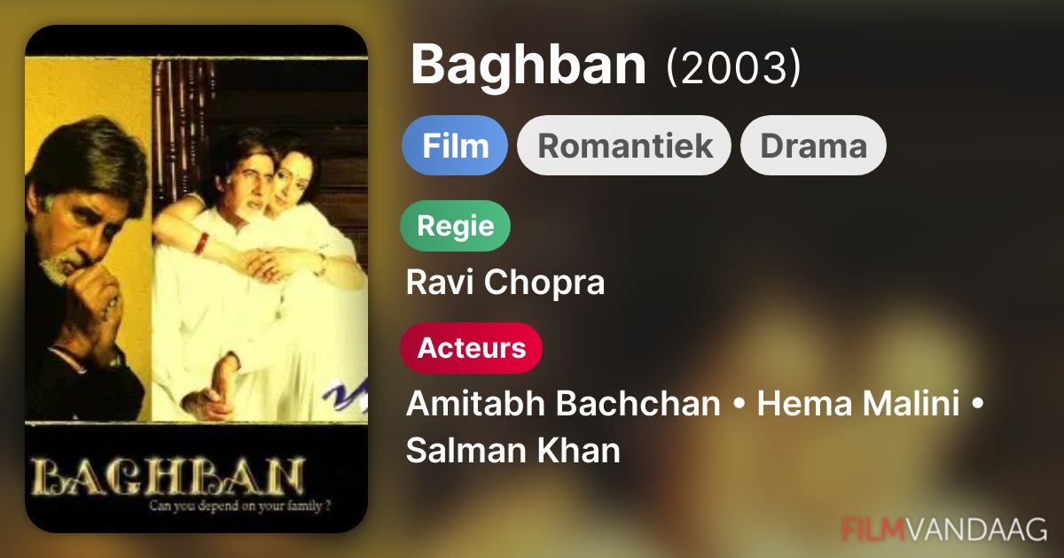 Baghban (film, 2003) - FilmVandaag.nl