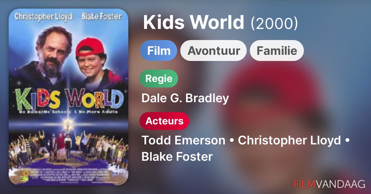 Kids World (film, 2001) - FilmVandaag.nl