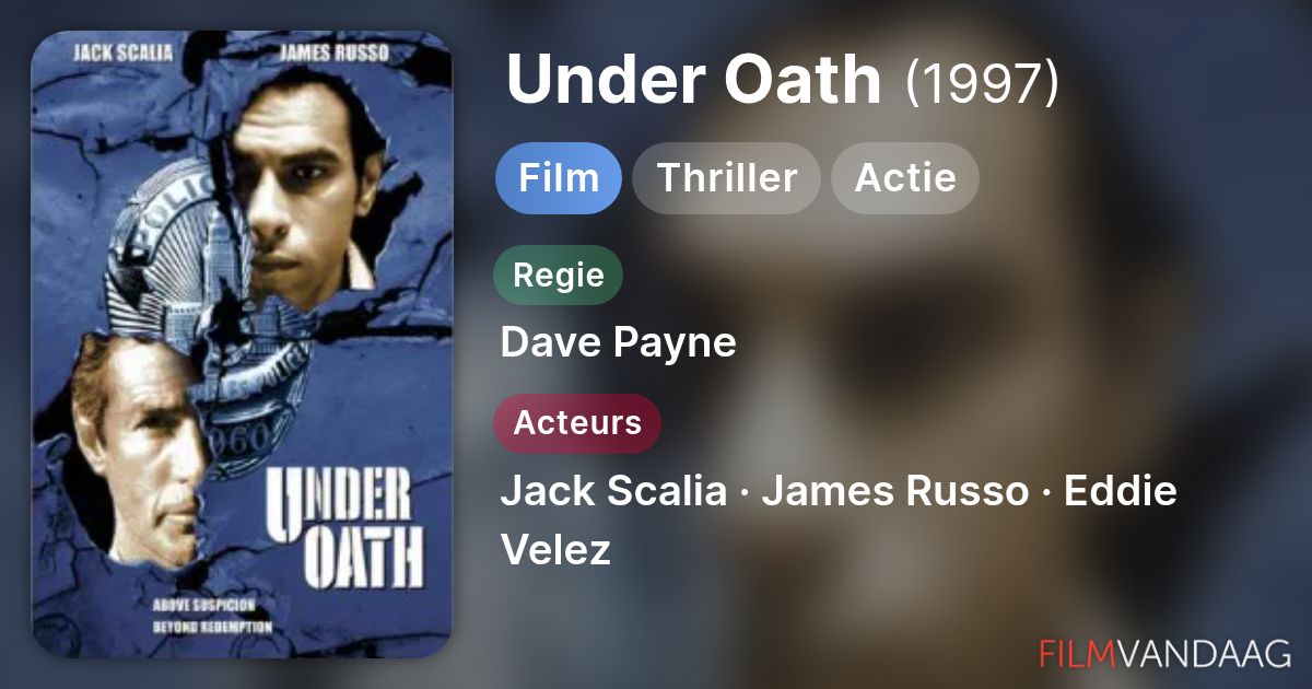 Under Oath (film, 1997) - FilmVandaag.nl