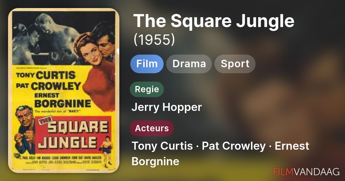 The Square Jungle (film, 1955) - FilmVandaag.nl