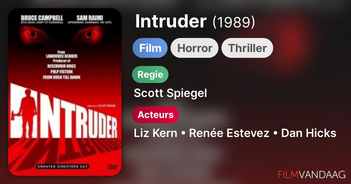 Intruder (film, 1989) - FilmVandaag.nl