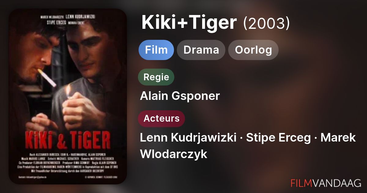 Kiki+Tiger (film, 2003) - FilmVandaag.nl