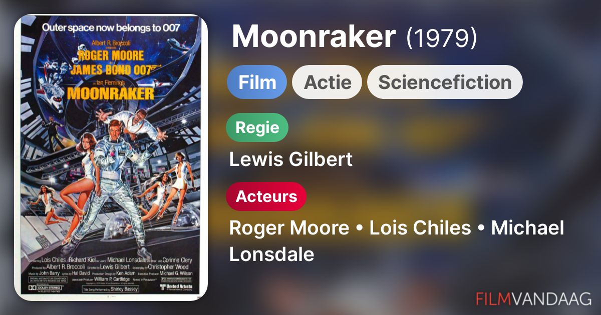 Moonraker (film, 1979) - FilmVandaag.nl
