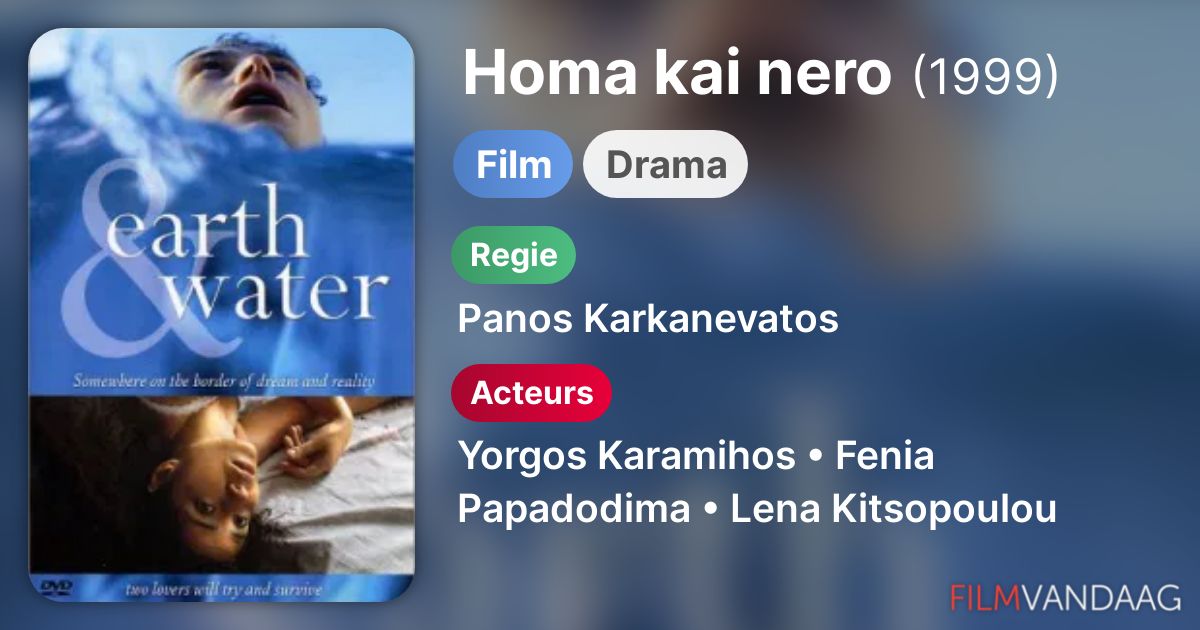 Homa kai nero (film, 1999) Nu Online Kijken - FilmVandaag.nl