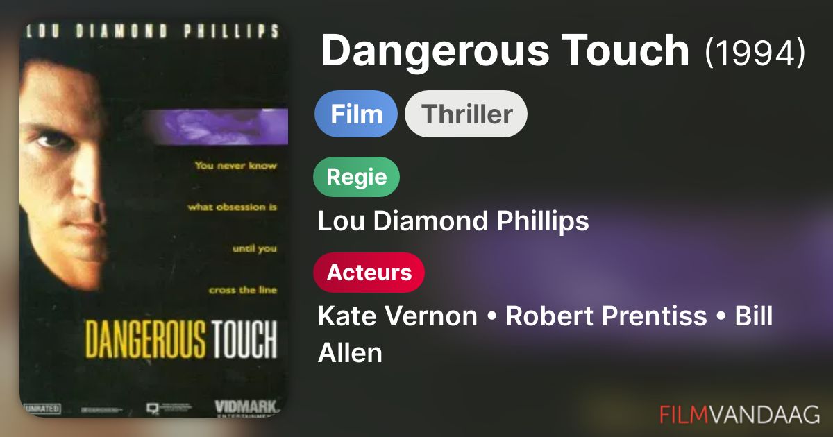 Dangerous Touch (film, 1994) - FilmVandaag.nl