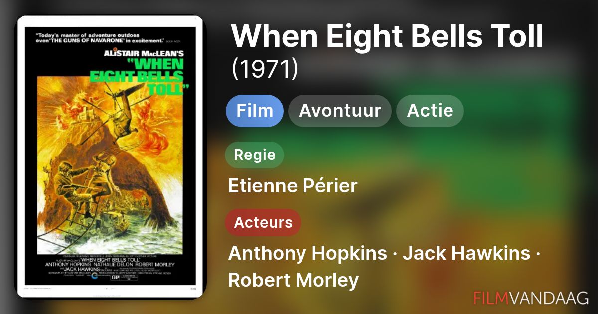 When Eight Bells Toll (film, 1971) - FilmVandaag.nl