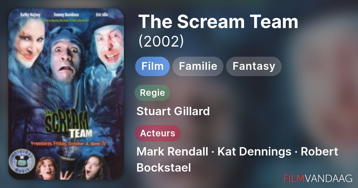 The Scream Team (film, 2002) - FilmVandaag.nl