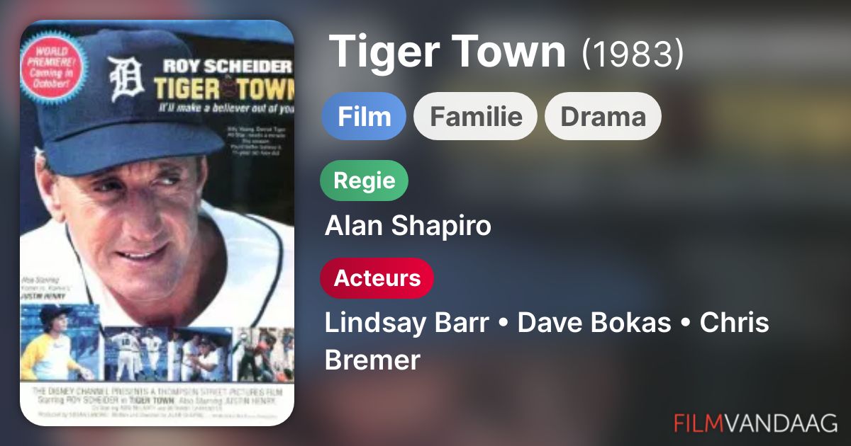 Tiger Town (film, 1983) - FilmVandaag.nl
