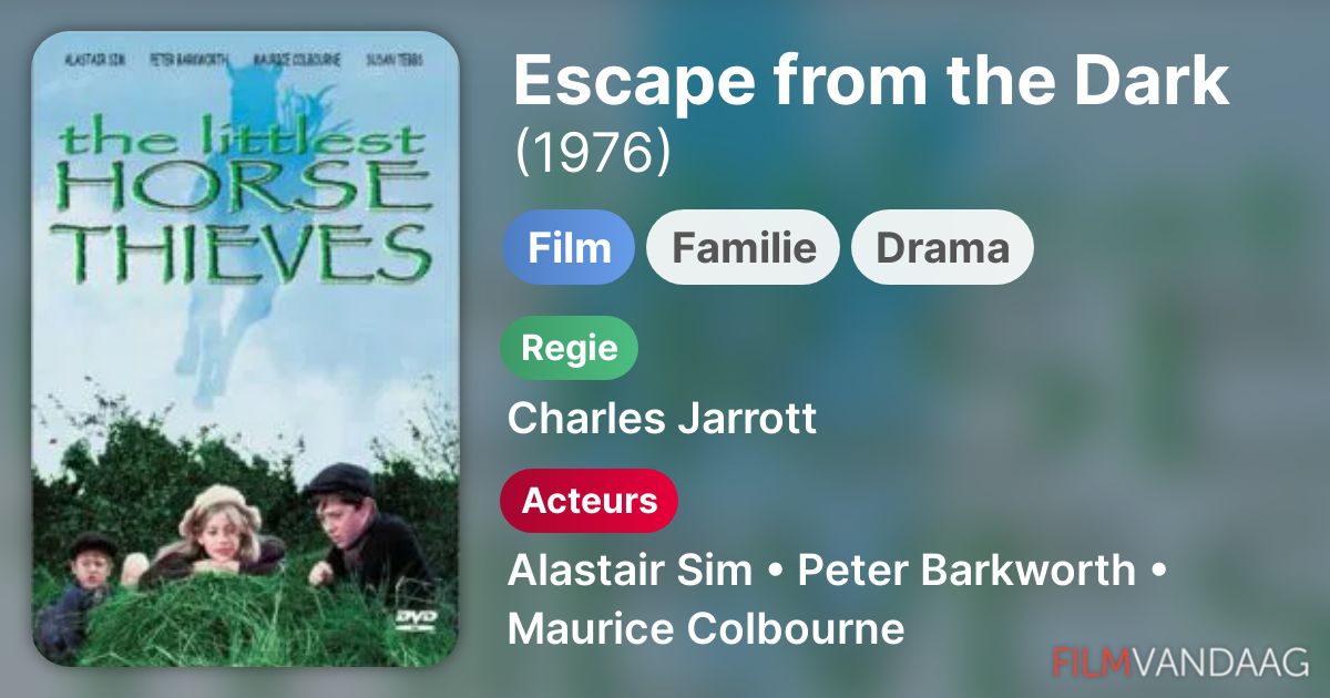 Escape from the Dark (film, 1976) - FilmVandaag.nl