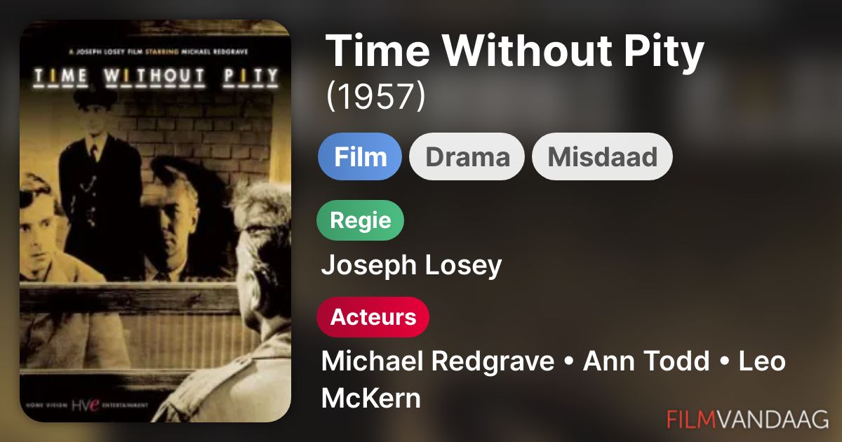 Time Without Pity (film, 1957) - FilmVandaag.nl