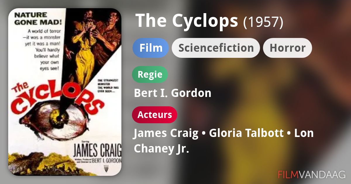 The Cyclops (film, 1957) - FilmVandaag.nl