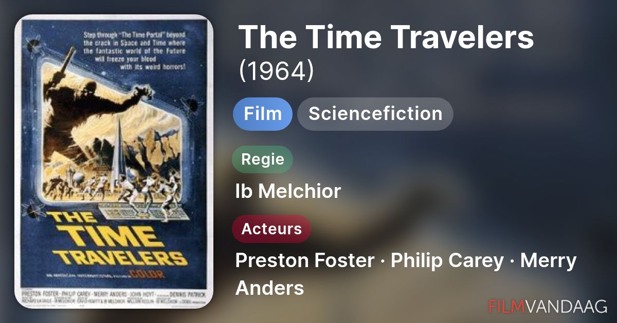 The Time Travelers (film, 1964) - FilmVandaag.nl