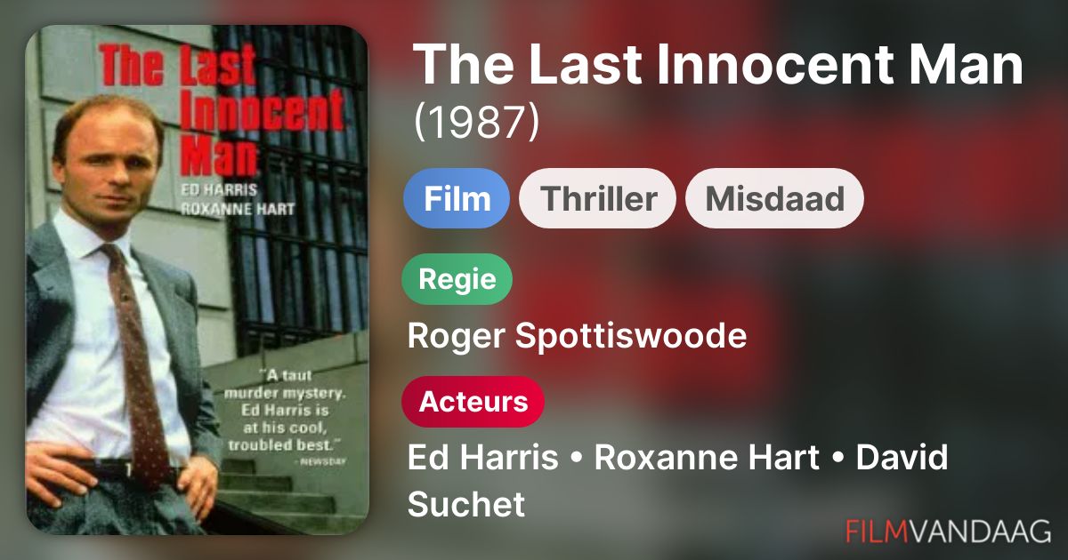 The Last Innocent Man (film, 1987) - FilmVandaag.nl