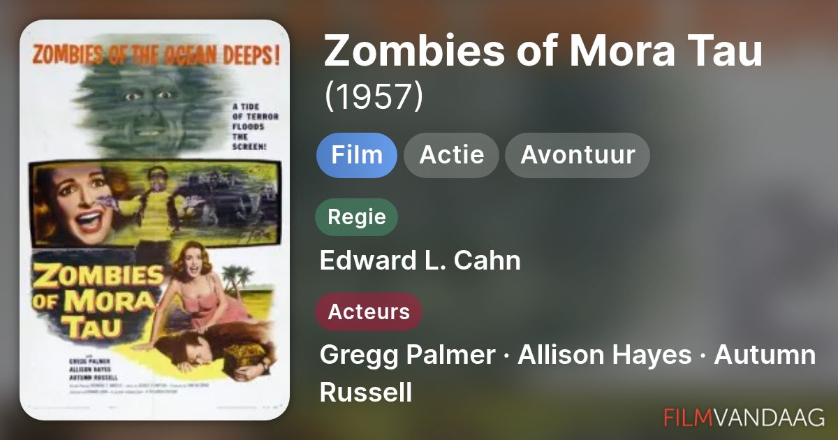 Zombies of Mora Tau (film, 1957) - FilmVandaag.nl