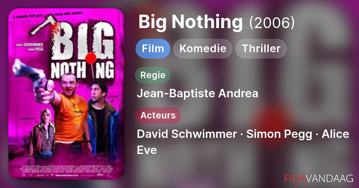 Big Nothing (film, 2006) - FilmVandaag.nl
