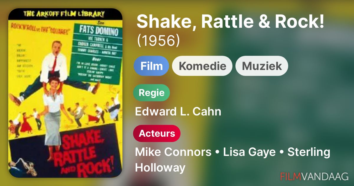 Shake, Rattle & Rock! (film, 1956) - FilmVandaag.nl