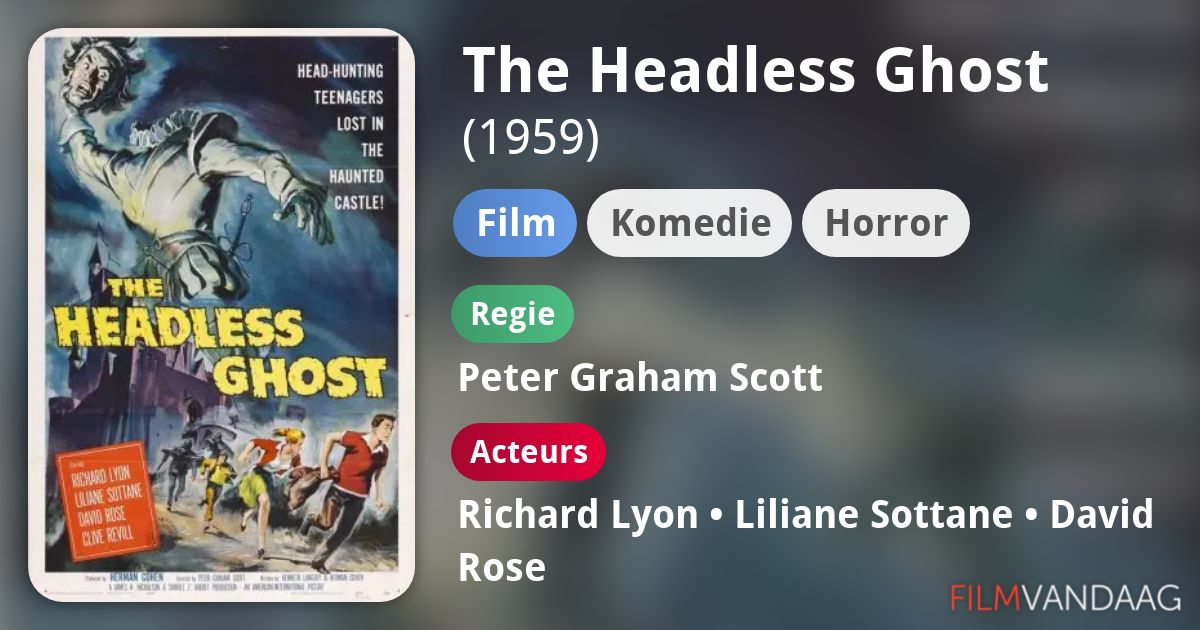 The Headless Ghost (film, 1959) - FilmVandaag.nl