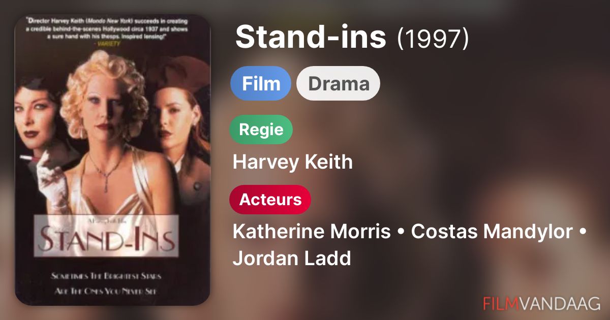 Stand-ins (film, 1997) - FilmVandaag.nl