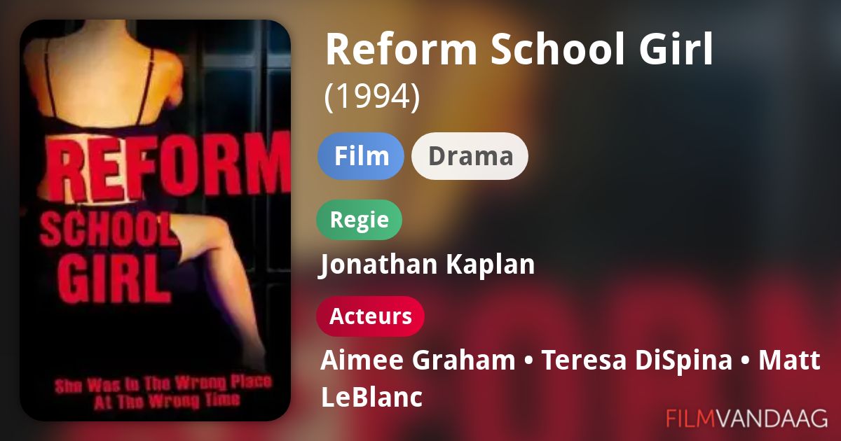 Reform School Girl (film, 1994) - FilmVandaag.nl