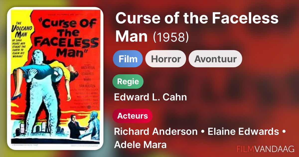 Curse of the Faceless Man (film, 1958) - FilmVandaag.nl