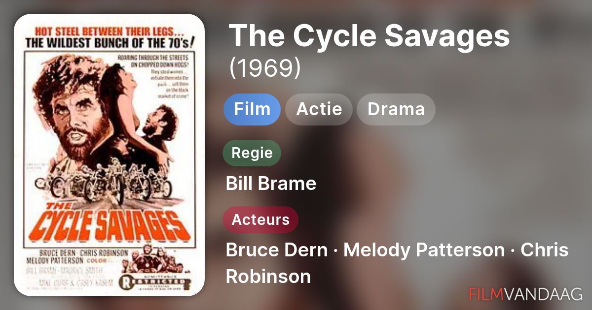 The Cycle Savages (film, 1969) - FilmVandaag.nl