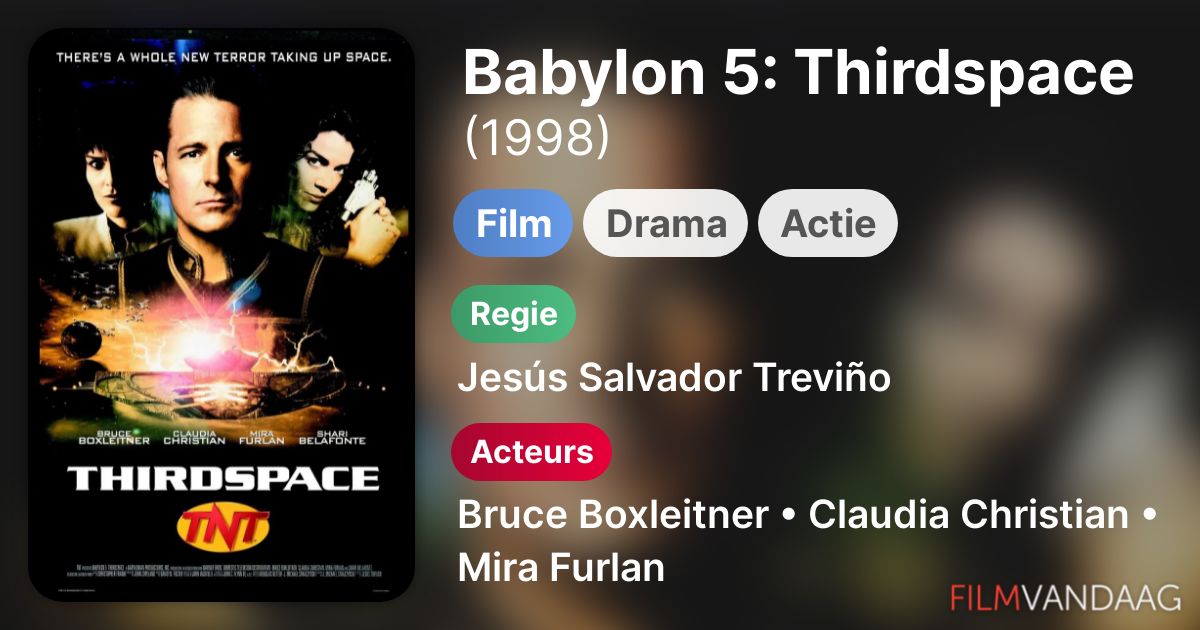 Babylon 5: Thirdspace (film, 1998) - FilmVandaag.nl