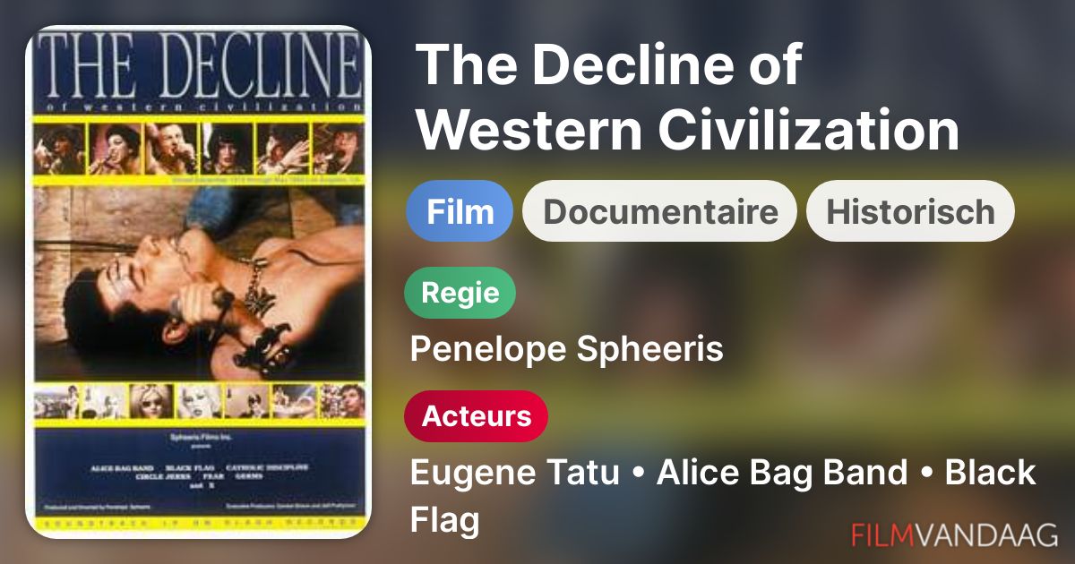 The Decline of Western Civilization (film, 1981) - FilmVandaag.nl